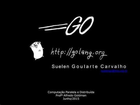 Golang Go Programming Language Pptx Programming Languages Computing