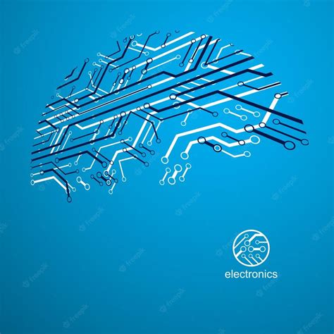 Premium Vector Vector Circuit Board Digital Technologies Abstraction Computer Microprocessor