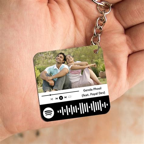 Spotify Keychain Custom Spotify Code Keychain Online At Zestpics Zestpics®