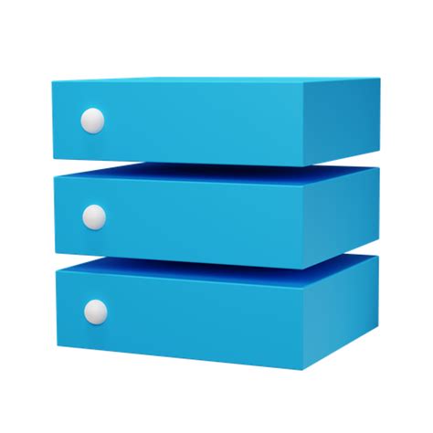 Server Render Hosting Storage Database 3d Illustration Download On Iconfinder