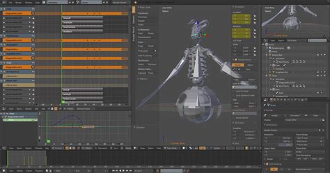How To Add More Than 1 Bone To An Action In Action Editor To Play