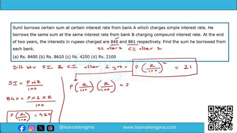 Difference Between Si And Ci After 2 Years Youtube