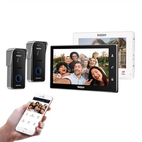 Wireless Video Door Phone Doorbell Intercom System 10 Inch Wifi Monitor Artofit
