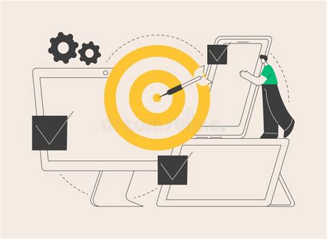 Multi Device Targeting Abstract Concept Vector Illustration Stock Vector Illustration Of