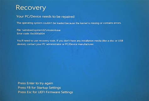How To Fix Ntoskrnl Exe BSoD On Boot Camp