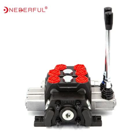 60l M Dcv60 Series Sectional Directional 3 Lever Manual Pneumatic Directional Control Valve