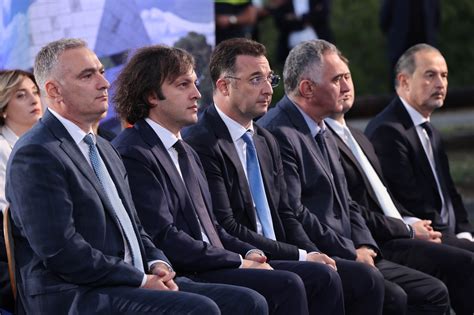 ირაკლი საგარეჯოს იუსტიციის სახლის გახსნის ღონისძიებაზე ვიმყოფებოდი ღონისძიებაზე სიტყვით