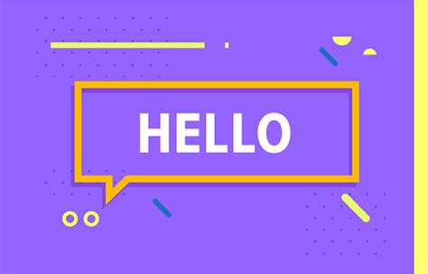 디자인 배너에 안녕하세요 웹 인쇄 프레젠테이션을 위한 벡터 템플릿 최소한의 문구와 간단한 배너 트렌디 한 플랫 기하학적 인쇄