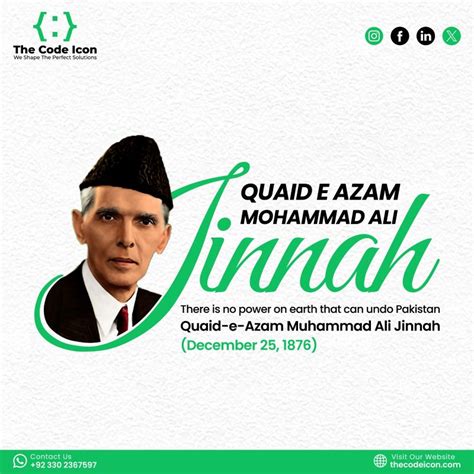Thecodeicon On Linkedin Pakistan Quaideazam Leadership Unity Faith Discipline Inspiration