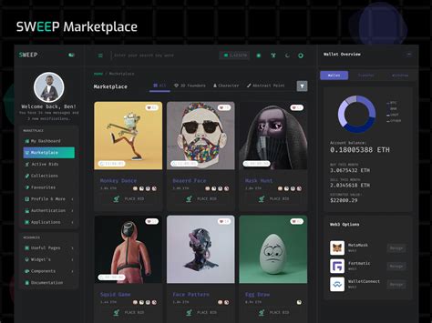 Marketplace Web3 Nft On Behance