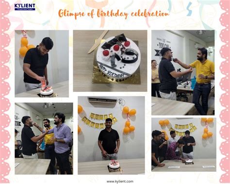 Kylient Software Solutions Pvt Ltd On Linkedin Birthdaycelebration Birthdayjoy Officeculture