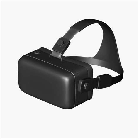 Fibrum Vr Headset Ultra 3d Model 19 3ds Blend Dae Fbx Max