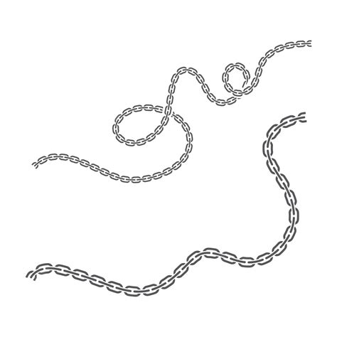 Premium Vector Chain Vector Illustration Design