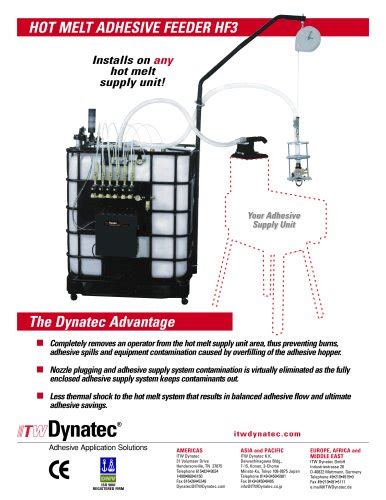 Itw Dynatec Dynadrum Du55 Series Hot Melt Drum Unloader Itw Dynatec Pdf Catalogs Technical