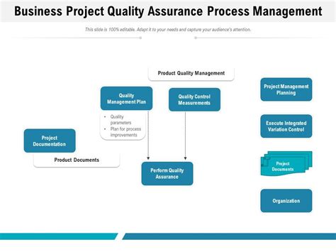 Business Project Quality Assurance Process Management Ppt Powerpoint Presentation Infographics