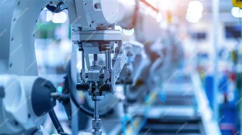 The Latest High Precision Robotic Arms On A Fully Automated Assembly