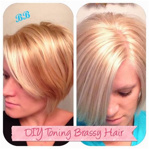 Busy Blondes Diy Toning Brassy Hair