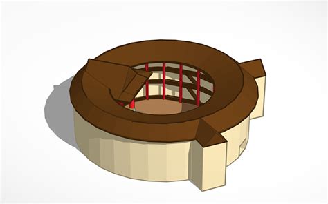 3d Design Globe Theater Tinkercad