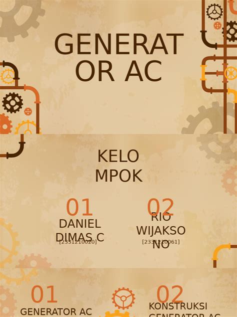 Generator Ac Kelompok 8 Pdf Electric Generator Science And Mathematics