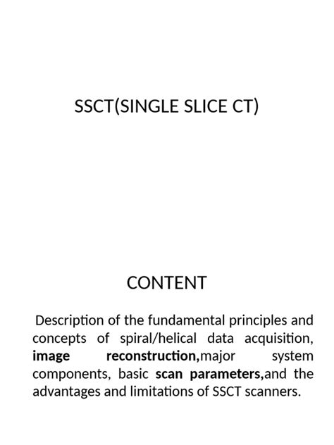 Ct Scanning Principles And Techniques Pdf Ct Scan Helix