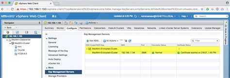 Kmip Server Docker Container For Evaluating Vm Encryption In Vsphere 65