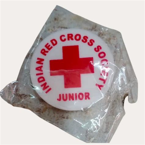 White Printed Plastic Jrc Uniform Badge At ₹ 10 Piece In New Delhi Id 9641189230