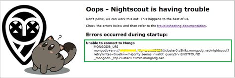 Troubleshoot Mongodb Atlas — Nightscout Documentation Documentation