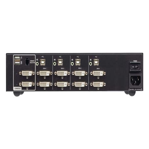 4 Port Usb Dvi Dual Display Secure Kvm Switch Psd Pp V4 0 Compliant