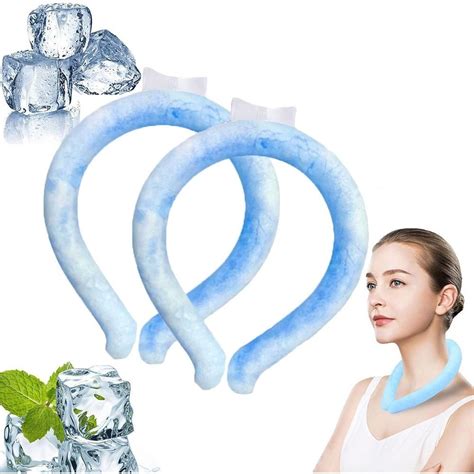 Jual Import Wearable Neck Cooling Tube Reusable For Summer Ice Ring