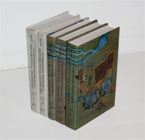 Comprehensive Introduction To Differential Geometry By Michael Spivak Goodreads