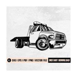 Tow Truck Svg File Inspire Uplift