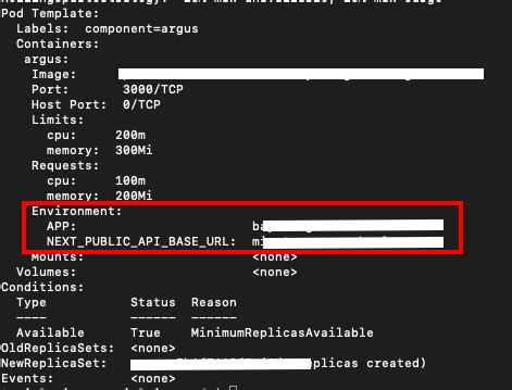 Docker Get Environment Variable Kubernetes On Next Js App Stack
