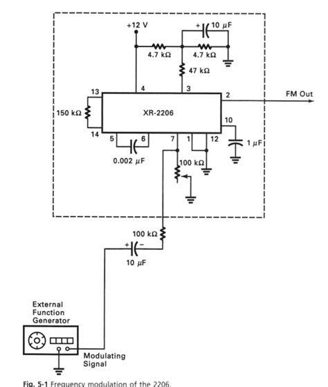 Frequency Modulation Circuit Diagram Using Multisim