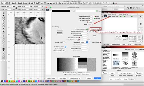 Image Inverted And Reversed LightBurn Software Questions LightBurn Software Forum