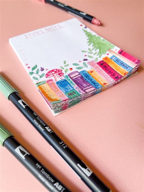 Diy Book Notepad Tombow Usa Blog