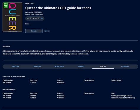 Queer The Ultimate Lgbt Guide For Teens Behind School Doors
