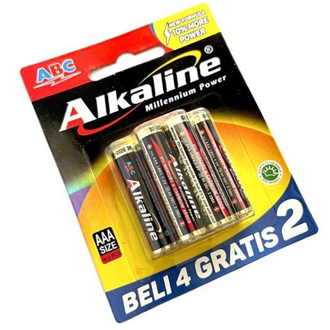 Jual Isi Baterai Abc Alkaline Tipe Aa Aaa Shopee Indonesia