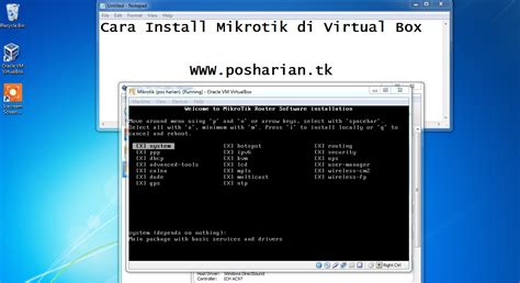 Install Mikrotik Di Virtualbox Gini Caranya Pos Harian3