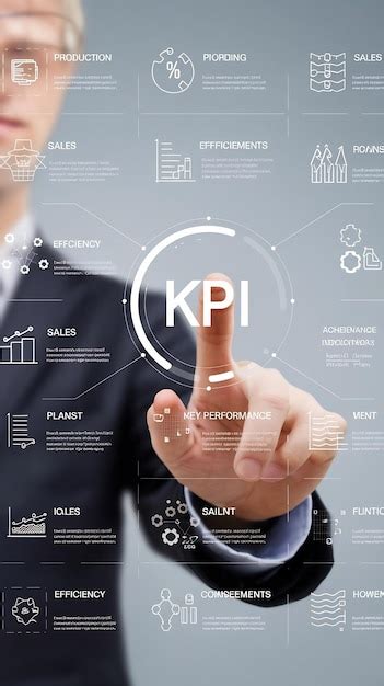 Kpi Key Performance Indicators Presentation Business Development Strategy Metrics Measuring