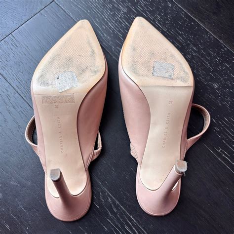 Charles And Kieth Nude Heels Pointed Toes Size 37 Womens Fashion Footwear Heels On Carousell