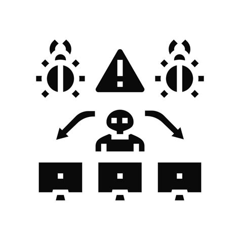 Insider Threats Glyph Icon Vector Illustration 18780124 Vector Art At Vecteezy