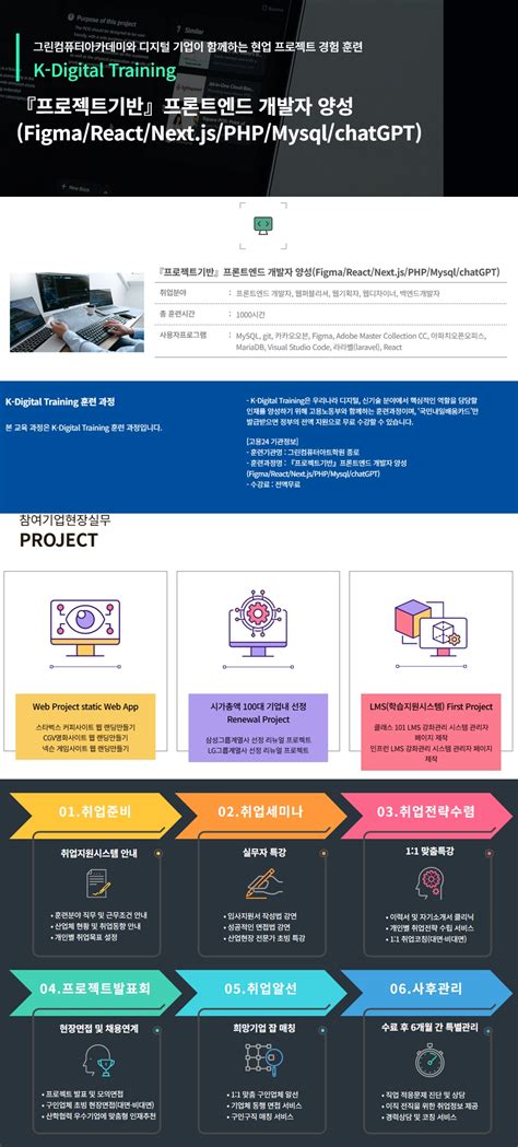전액무료국비지원 프로젝트기반 프론트엔드 개발자 양성과정 요즘것들