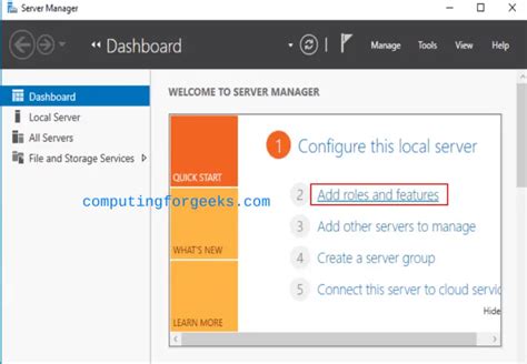 Configure Windows Server 2022 Failover Clustering Wsfc Computingforgeeks
