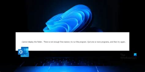 Outlook Cannot Display The Folder Fix