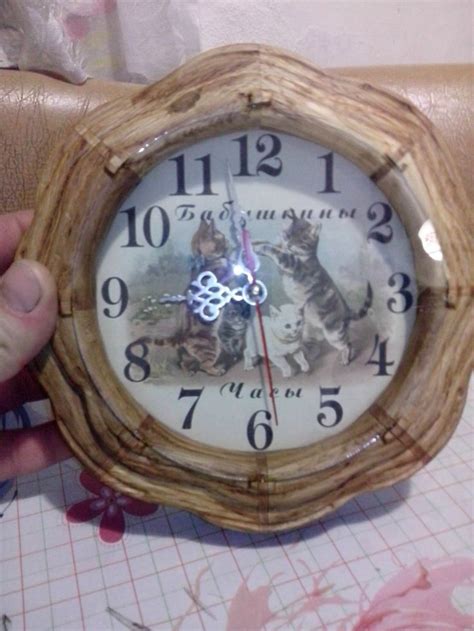часы деревянные дубовые Часы Дуб