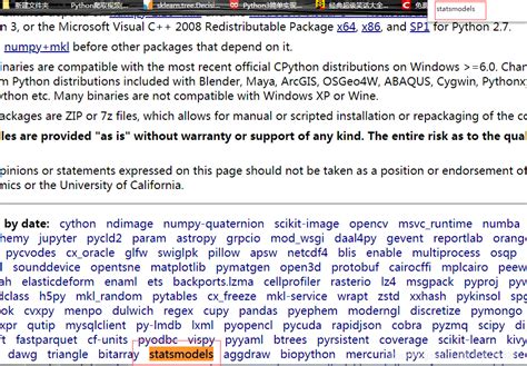 Python Import Statsmodelsapi As Sm报错 Cannot Import Name Factorial