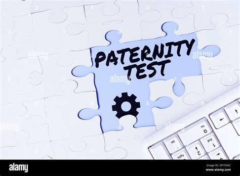 Conceptual Display Paternity Test Conceptual Photo A Test Of DNA To