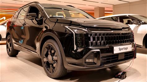 2025 기아 스포티지 페이스리프트 16터보 시그니처 X라인 퓨전 블랙 실내외 보기 Youtube