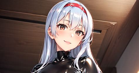 翔鶴艦隊これくしょん 翔鶴にえっちなラバースーツを着せてみた Holaraai 紫苑🌠aiイラストのイラスト Pixiv