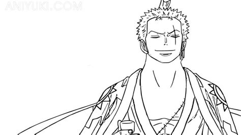 Roronoa Zoro Coloring Pages Free Coloring Pages